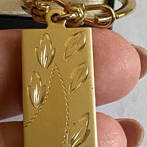 Anson | Accents | Vintage Anson Lock Key Protector Gold Tone Key Chain ...